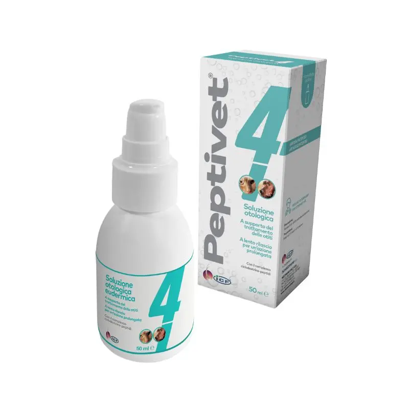 PEPTIVET 4 SOLUZ. OTOLOGICA (50 ML) - Gocce auricolari efficaci per ...