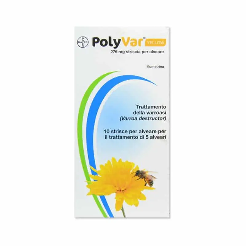 POLYVAR 275 mg (10 strisce) - Trattamento innovativo per la varroa ...